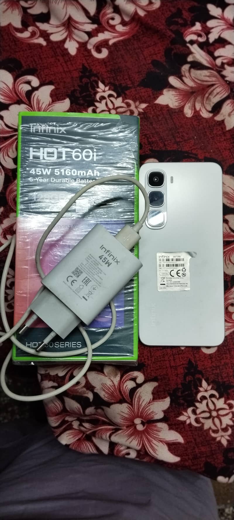 Infinix hot 60i 03325121698 - Mobile Phones - 1110649020