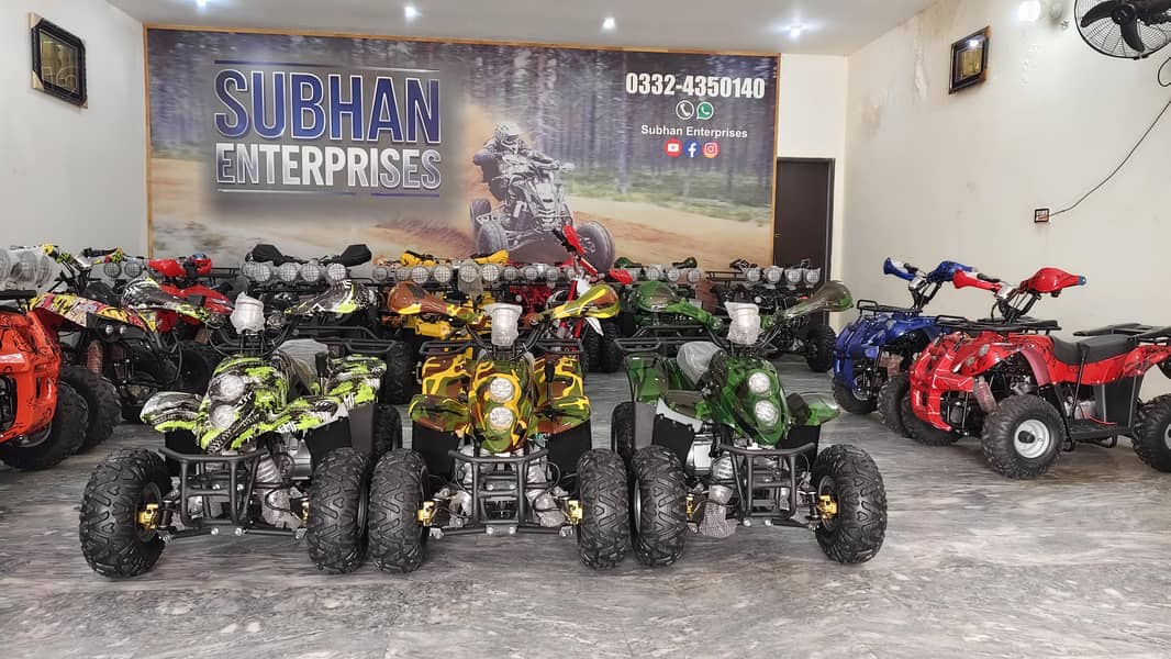Latest 2026 Model Double Disk Breaks Atv Quad Bike Delivery In All Pak ...