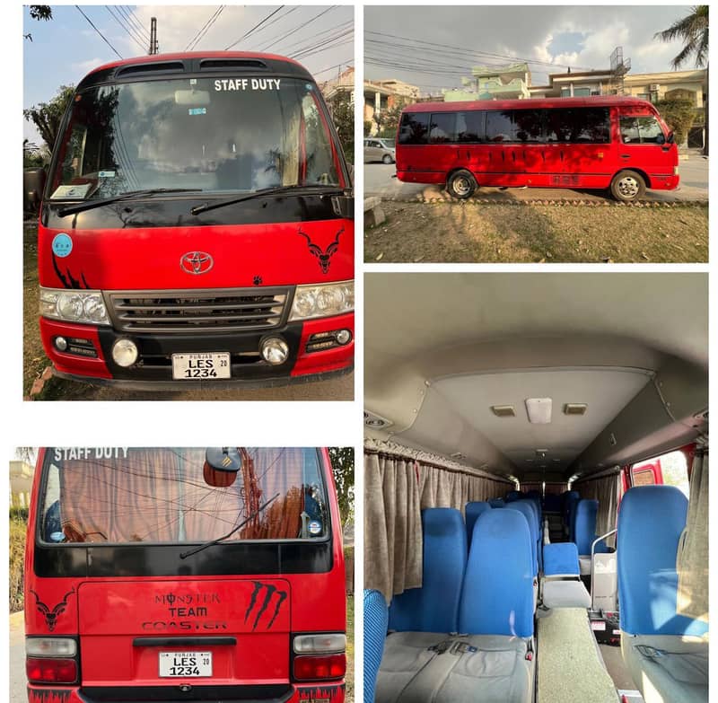 Toyota coaster available for rent - Car Rental - 1110692947