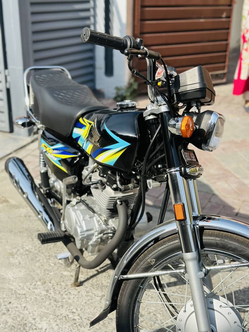 Honda CG 125 Black Colour - Standard - 1110700537