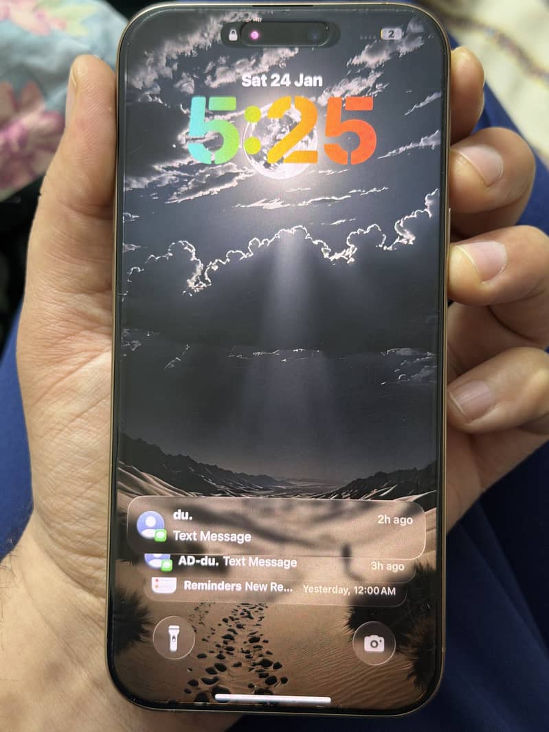 iPhone 16 Pro Max 256GB | Non-PTA | Dessert Titanium | 10/10 Condition ...