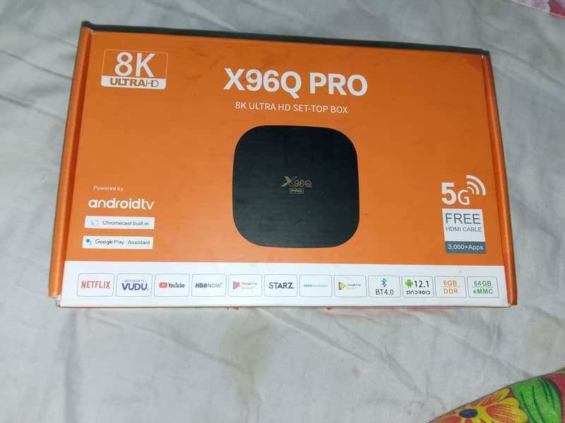 Android set up box x96Q Pro 8gb 64gb - Android Boxes - 1110706667