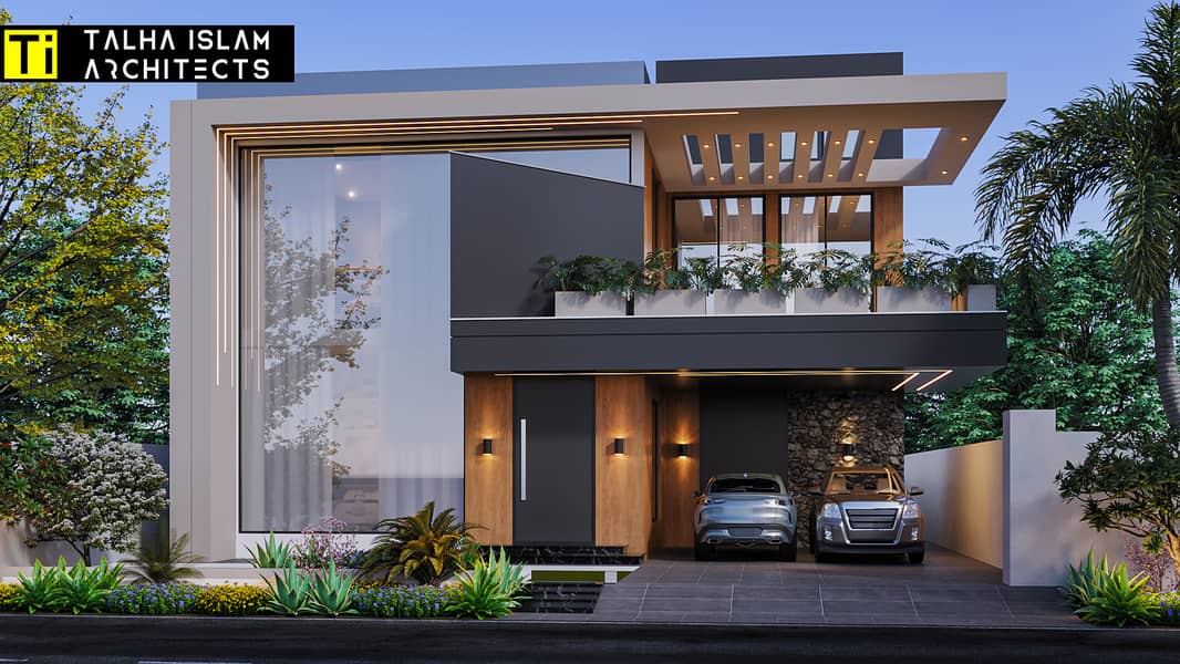 Talha Islam Architect | Modern House Design, Map Approvals & Construct ...