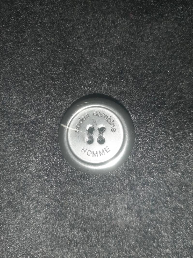 Codes Combine Homme Original Black Wool Coat – Size 105 (Like New ...