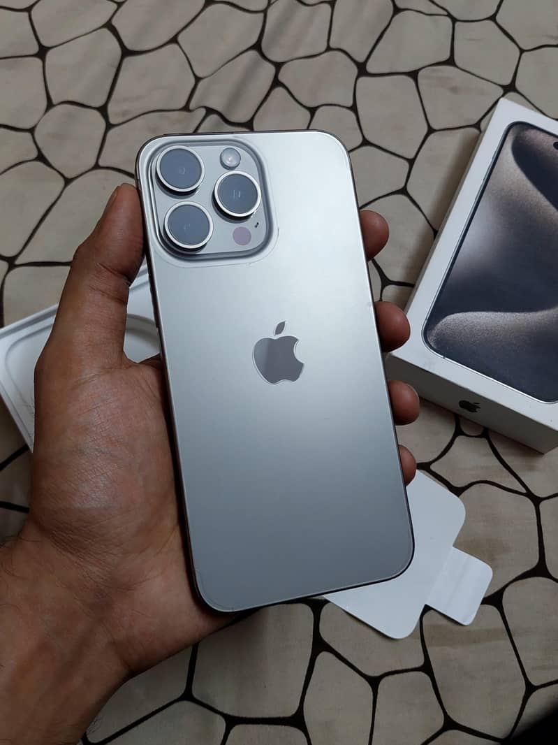 iPhone 15 pro max 256GB FU sim work - Mobile Phones - 1110732169