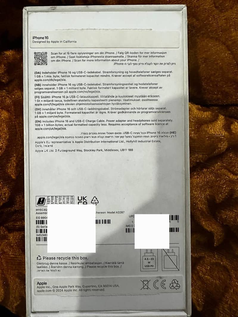 iPhone 16 128GB Non PTA Sim Time Available - Mobile Phones - 1110736171