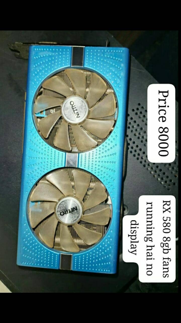 GTX 1070 RX 580 RX 570 M2000 GTX 770 RX 560XT fualty graphics cards ...