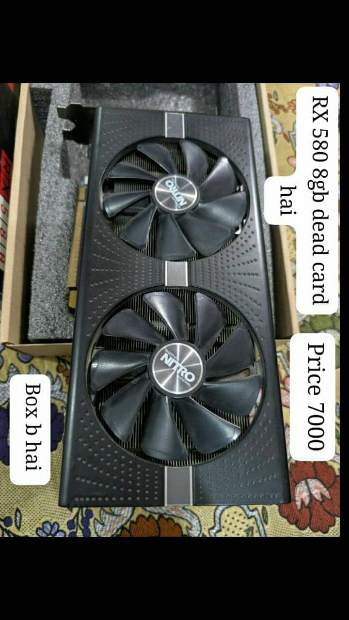 GTX 1070 RX 580 RX 570 M2000 GTX 770 RX 560XT fualty graphics cards ...
