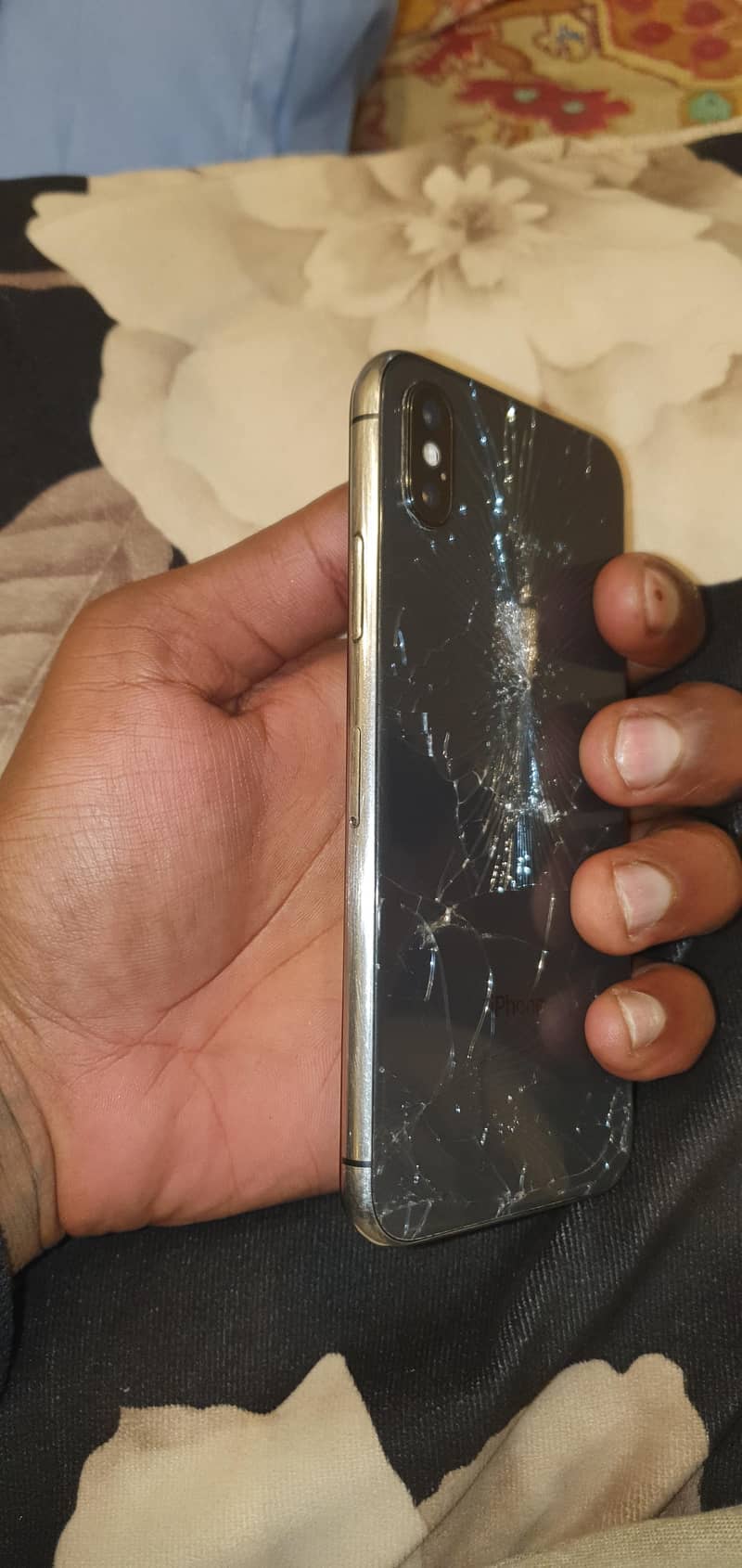 iPhone 64GB Non-PTA | Screen & Back Broken | Internal Parts Working ...