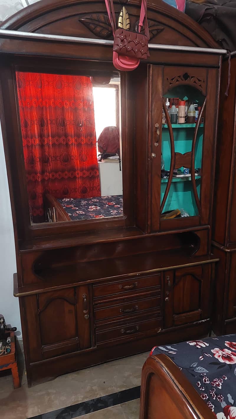 bed +almari+dressing - Beds - 1110752399