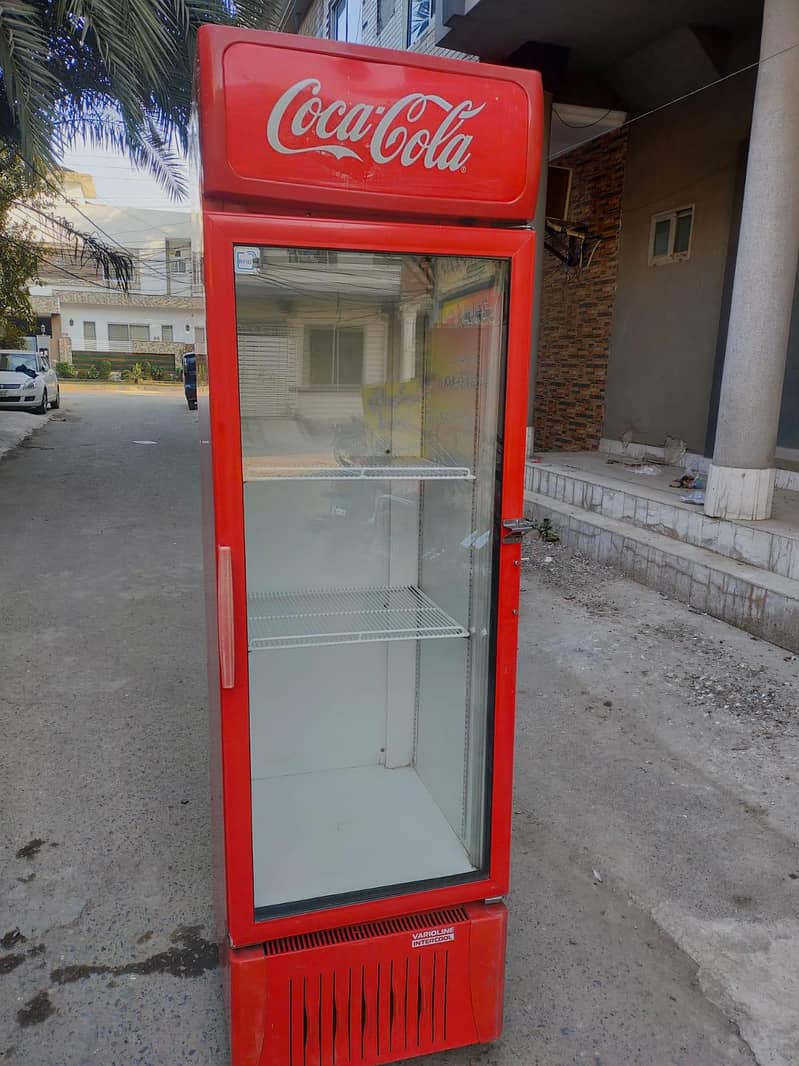 coke chiller 400 liter total original good - Refrigerators - 1108486834