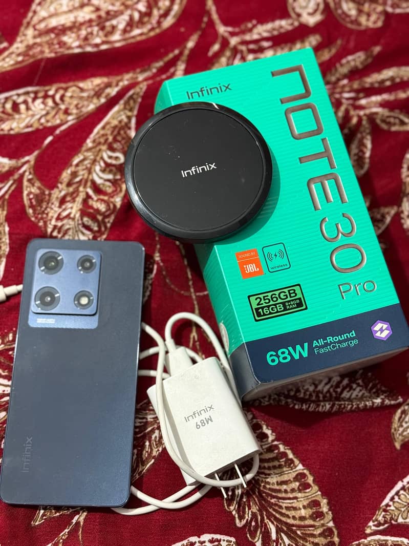 infinix 30 Pro 8GB Ram 256 GB PTA box - Mobile Phones - 1110752525