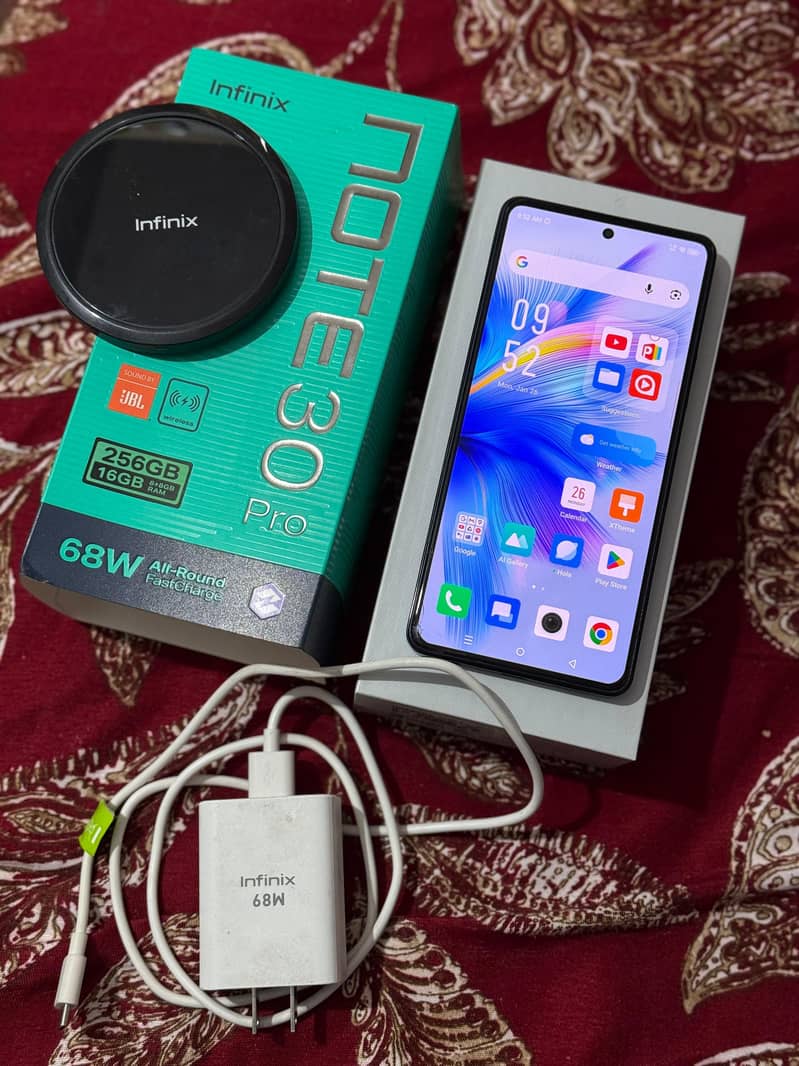 infinix 30 Pro 8GB Ram 256 GB PTA box - Mobile Phones - 1110752525