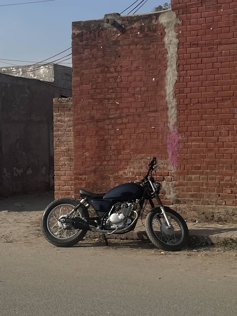 Suzuki Gs 200 bobber built!! - Sports & Heavy Bikes - 1110760773