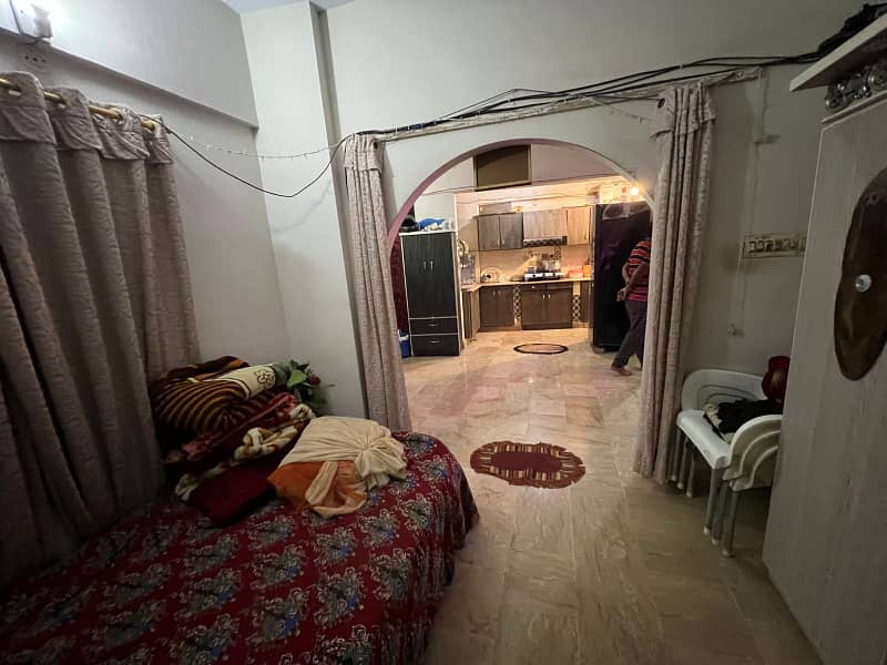 1st Floor Flat For Sale 2 Bed Drawing Dinning Marble Flooring Neat and ...