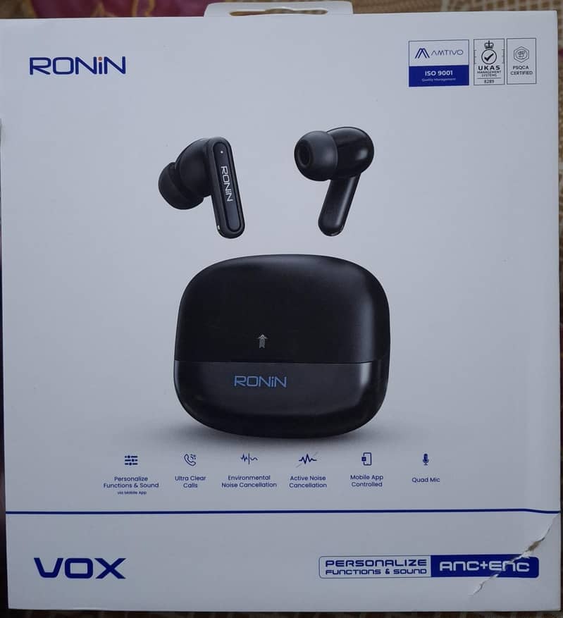 Ronin R-7085 Vox Wireless Earbuds 13 mm Bluetooth - Speakers - 1110771473