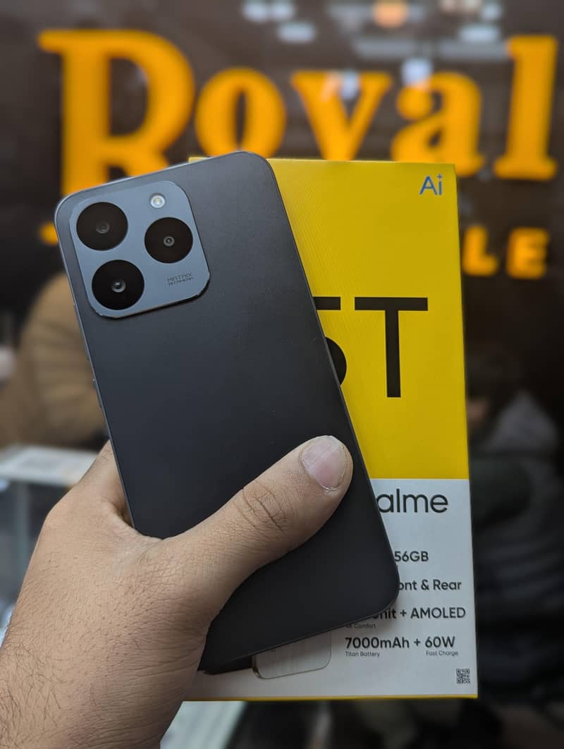 Realme 15t 8/256 complete box accessories 10 month warranty available ...