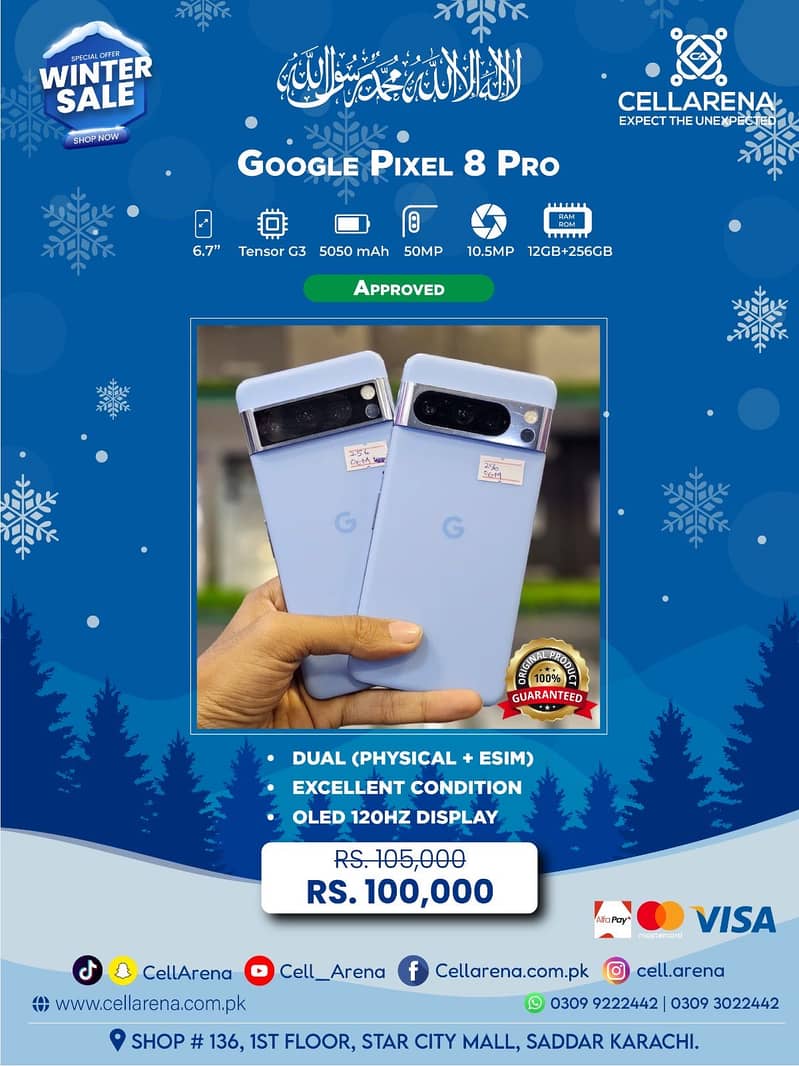 Google Pixel 8 Pro CELLARENA - Mobile Phones - 1109874831