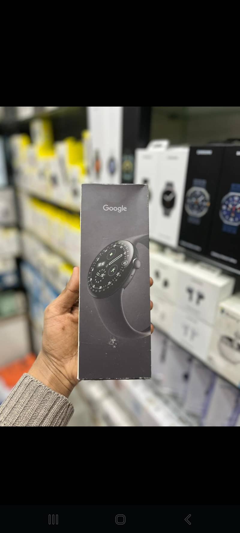 GOOGLE PIXEL WATCH 4 45MM MATTE BLACK - Smart Watches - 1110781031