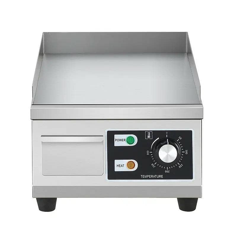 Electric Commercial Hot Plate Flat Griddle Temperature Control - Hot ...