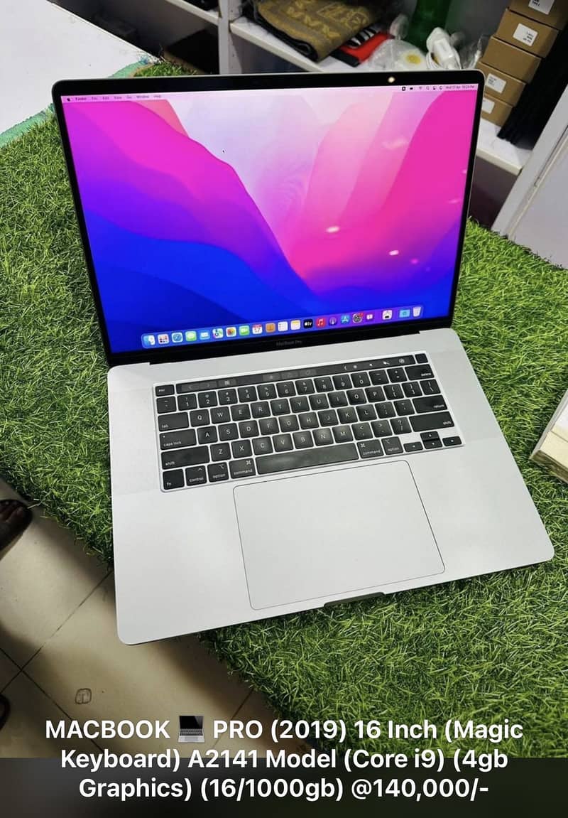 MACBOOK PRO (CORE I7 32/1000gb 2019) (4gb Graphics) Quantity Available ...