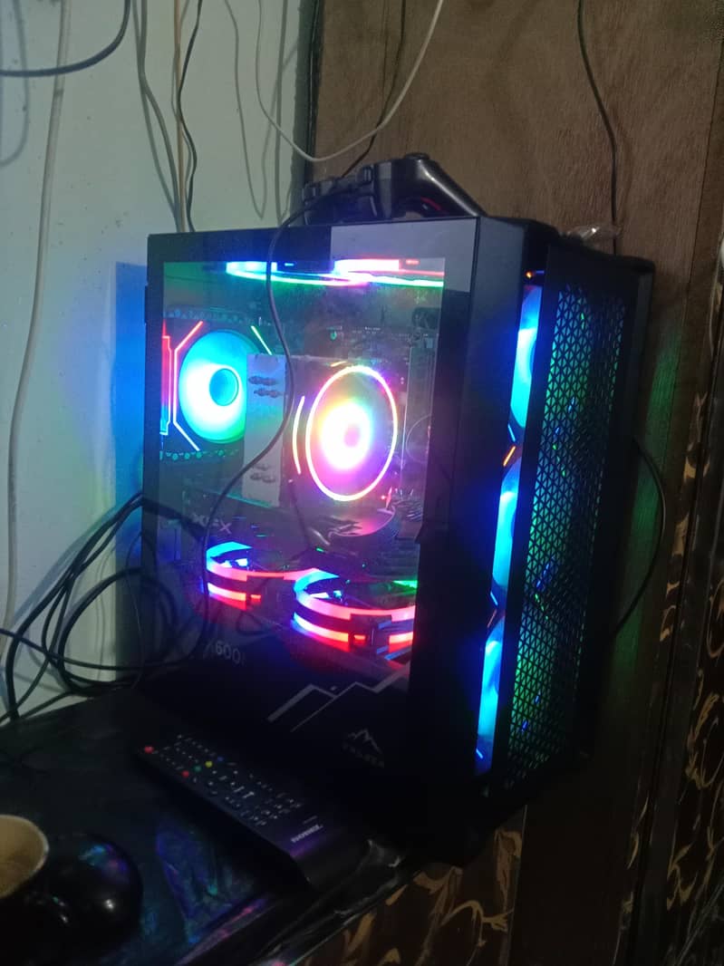 PC computer case with 8 argb fans - Computer Components - 1110784166