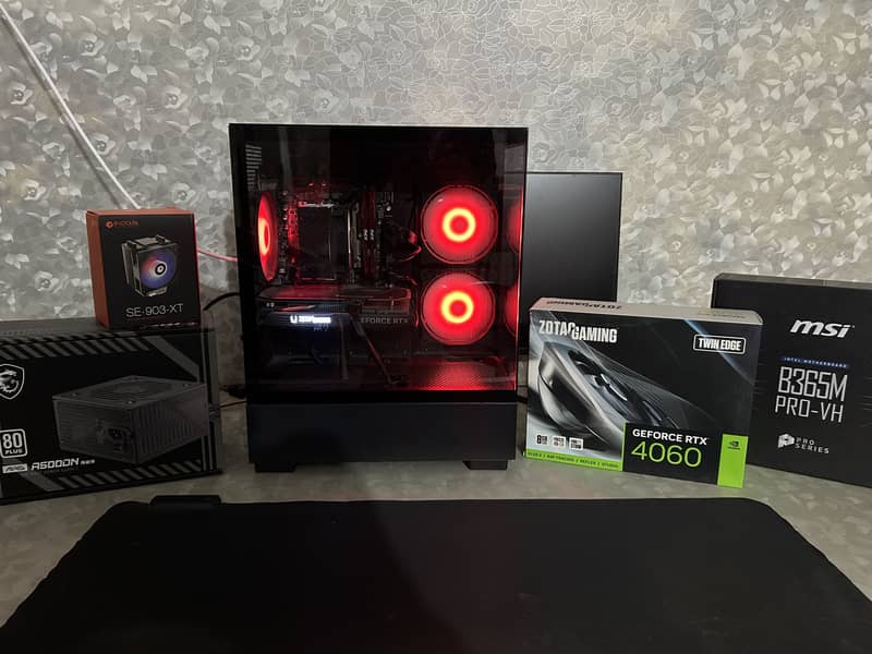High-End Gaming PC Setup – i5 9th Gen | RTX 4060 | 165Hz Monitor ...