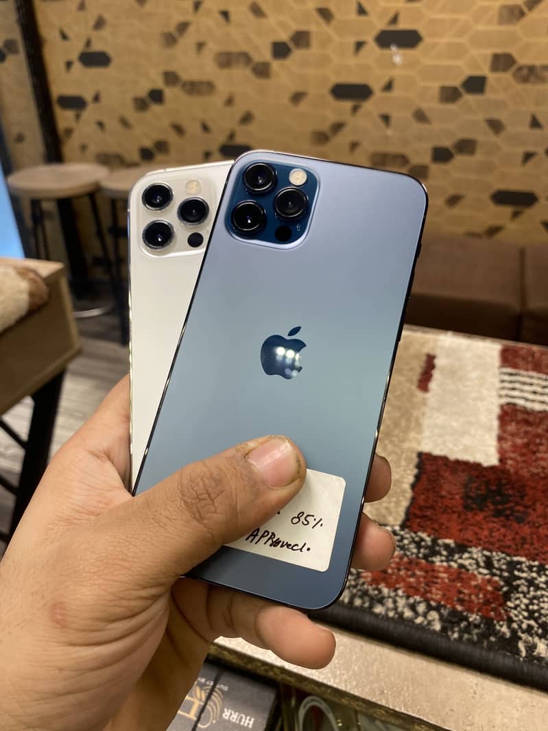 iPhone 12 Pro dual Sim PTA 512GB Storage 88%And 91% health - Mobile ...
