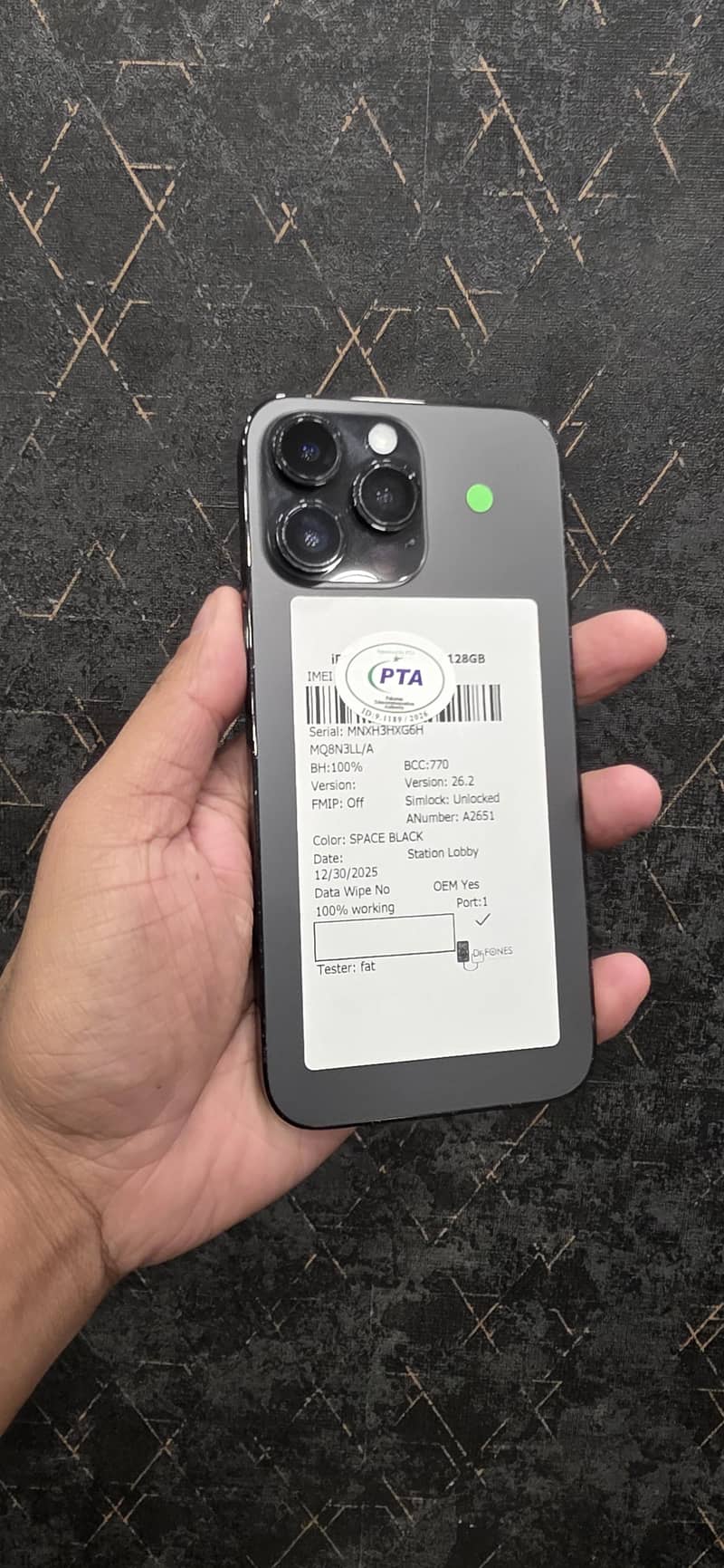 iPhone 14 Pro Max 128GB PTA Approved - Mobile Phones - 1110808857