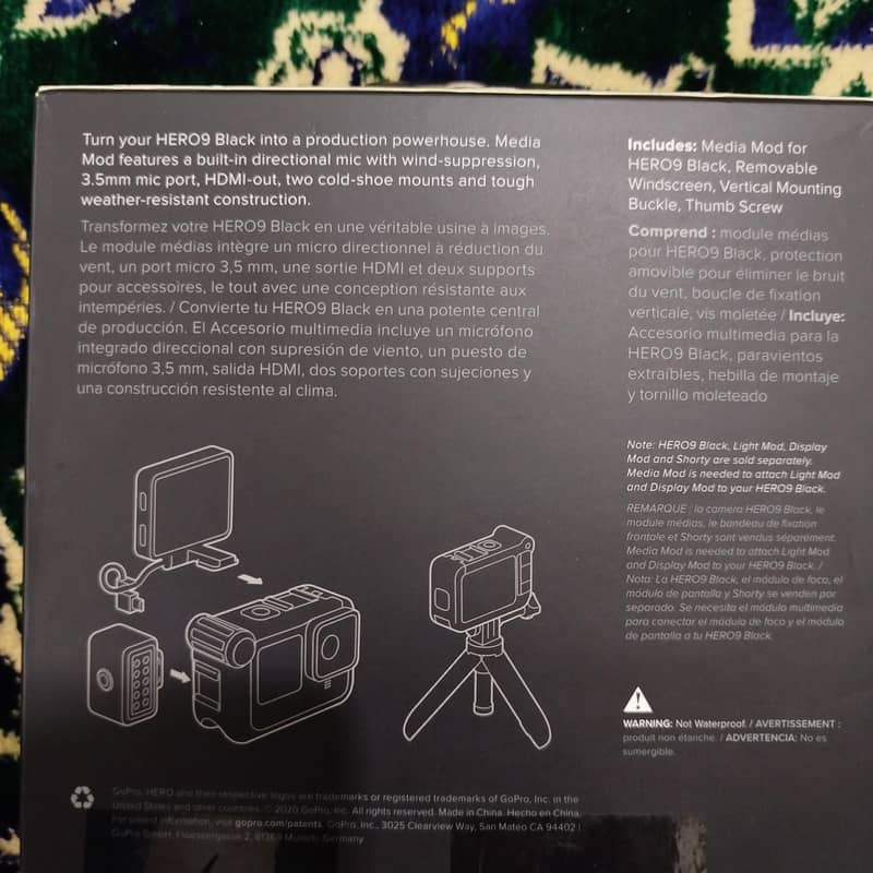 Media MOD GoPro camera mic - Other Video - Audio - 1110809543