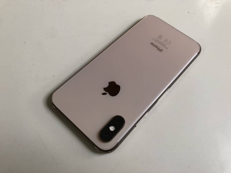 Complete BOX iPhone XS MAX 256gb Golden DUAL SIM PTA APPROVE - Mobile ...