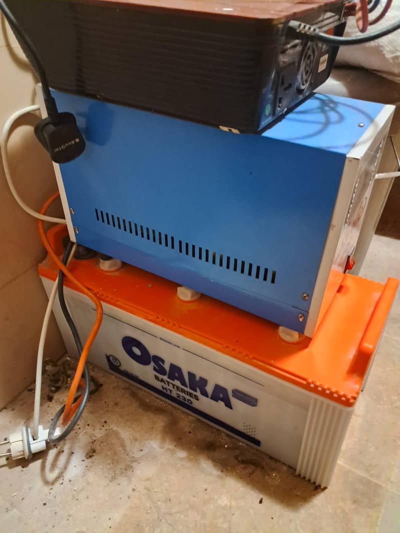 UPS Inverter & Heavy Duty Battery – Excellent Condition - Solar ...