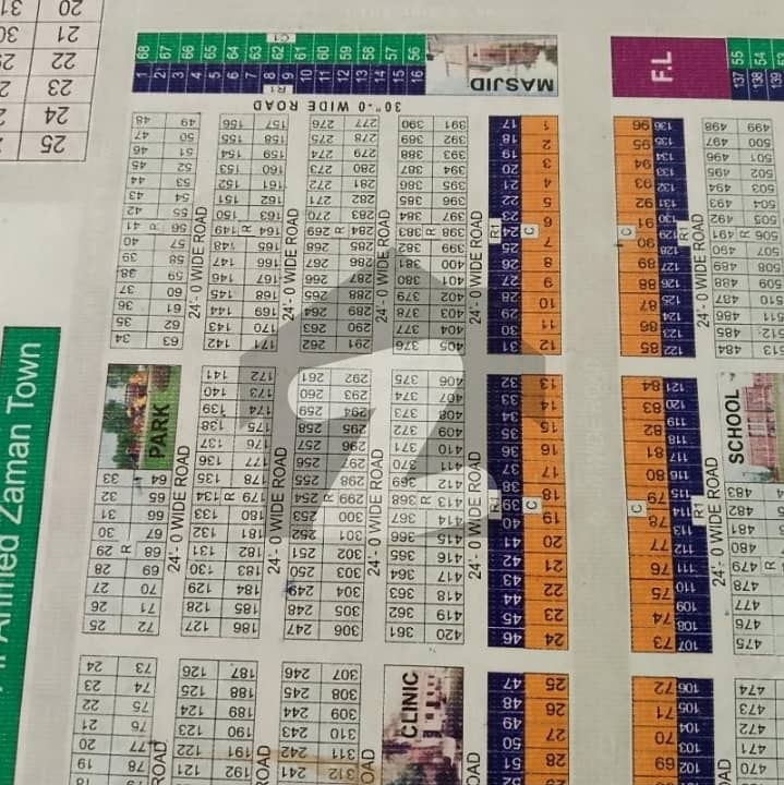 120sq plot for sale sachal sarmast society scheme 33 - Land & Plots ...