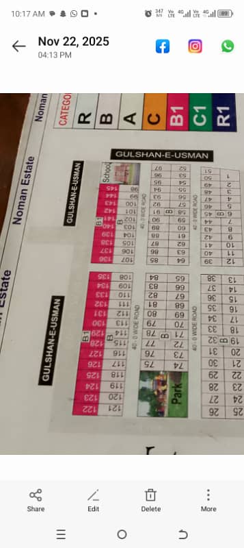 120sq plot for sale sachal sarmast society scheme 33 - Land & Plots ...