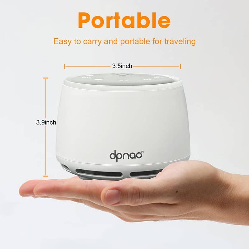 Dpnao White Noise Machine, Sleep Sound Machine For Kids & Adults ...