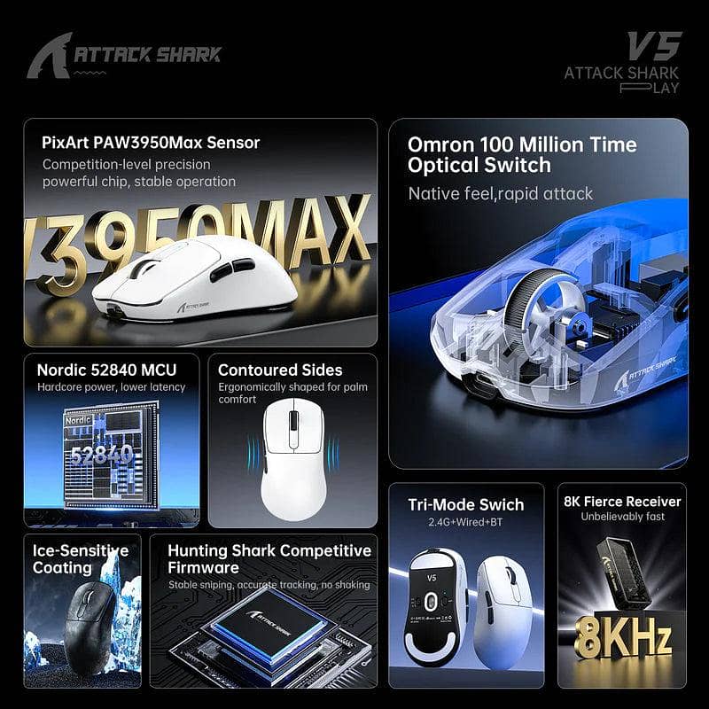 ATTACK SHARK & VXE GAMING MICE – HOT DEALS - Gaming Accessories ...