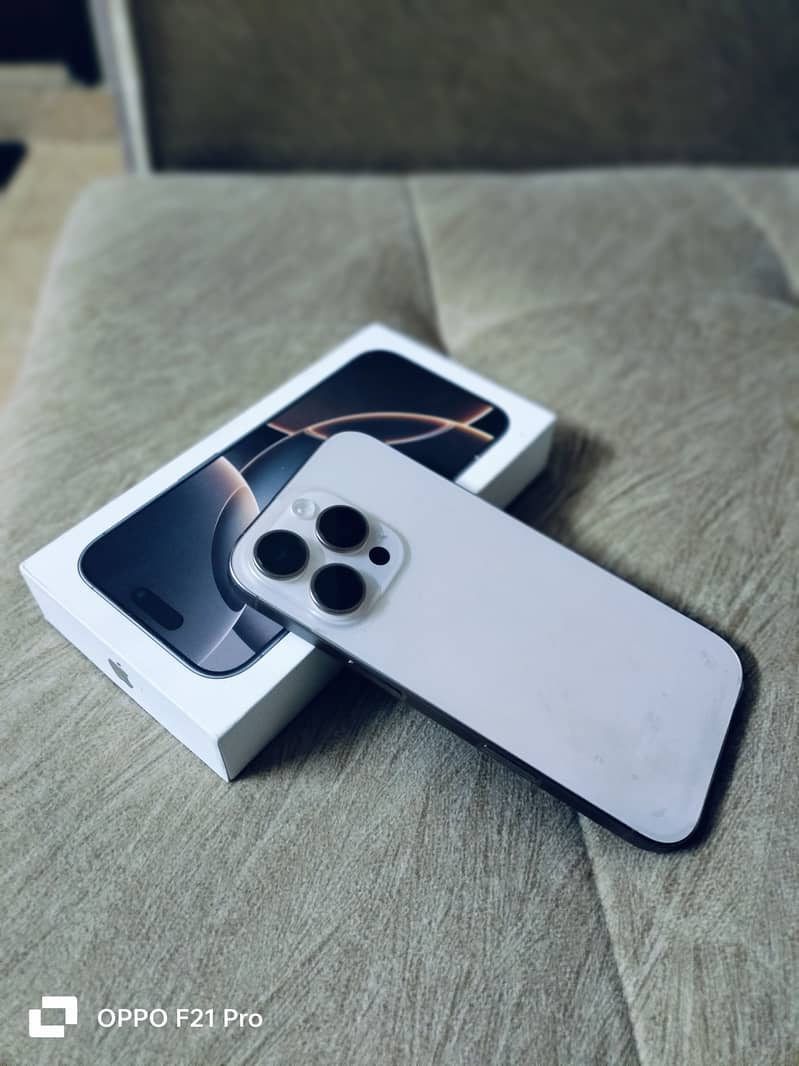 iPhone 16pro with box - Mobile Phones - 1110832961