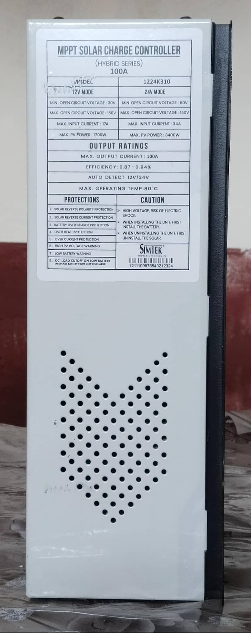 MPPT 100A-UPS 1kva-Battery 12V for sale - Solar Inverter - 1110842551