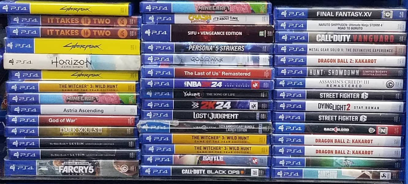 ps4 / ps5 / games / original cds / disc / dvd / playstation - Video ...