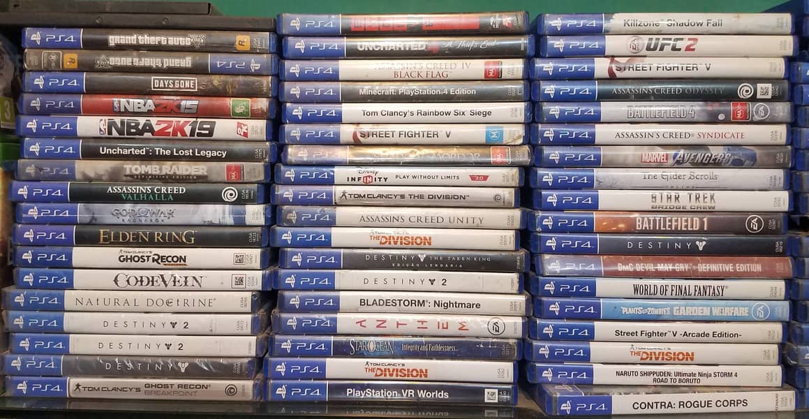 ps4 / ps5 / games / original cds / disc / dvd / playstation - Video ...