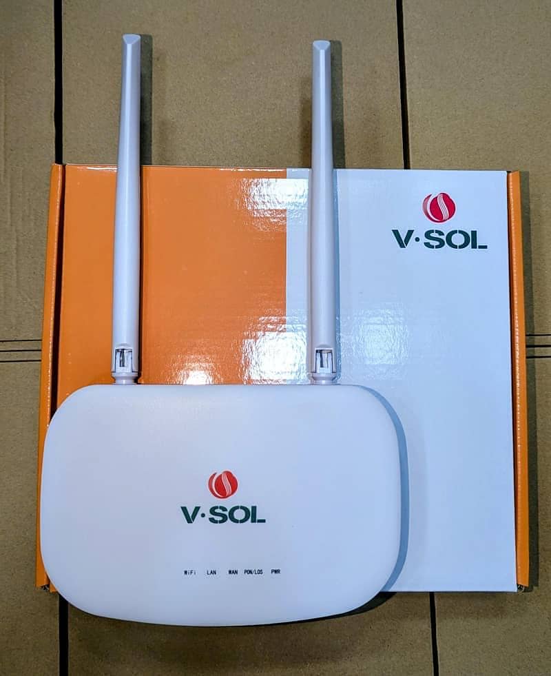 V-SOL GPON ONU WiFi Router for Sale – Box Available - Dish Antennas ...