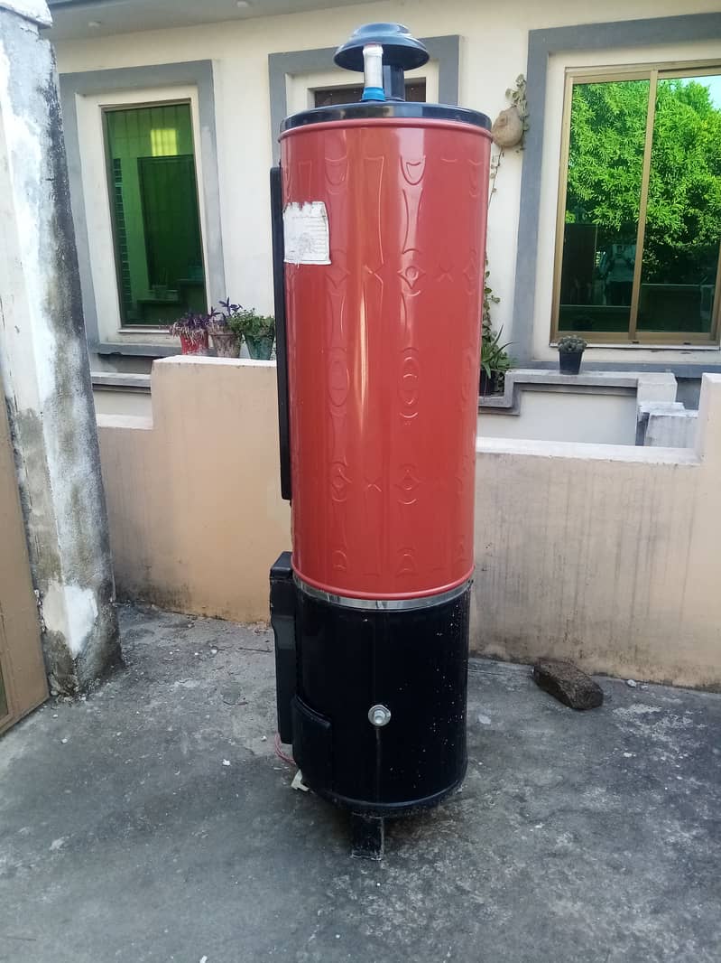 NasGas Dual Geyser 35 Gallon Electric & Gas, Super Deluxe Used 1 Mont ...