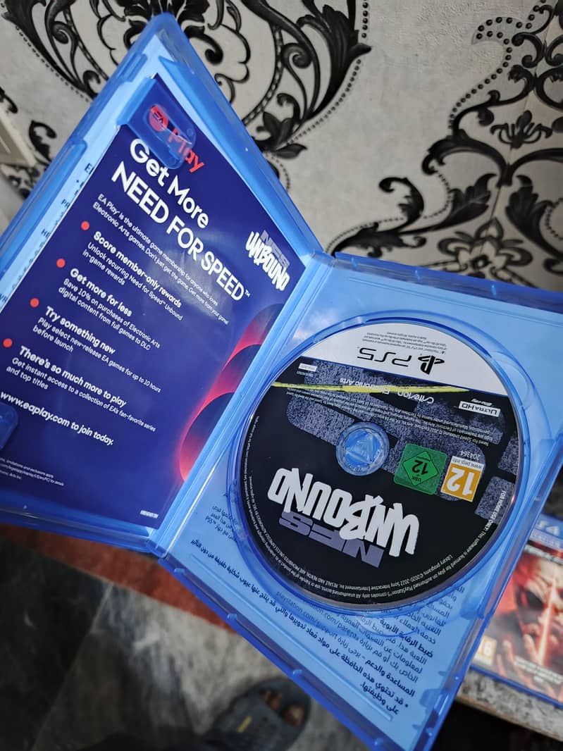 Nfs Unbound Need For Speed PlayStation 5 Game Disc Brand New Ps4 Ps5 ...