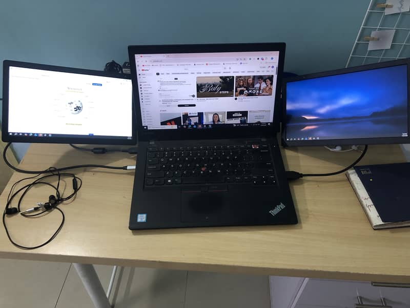 Portable Laptop screens / 2 portable laptop screens/ Easy to carry ...