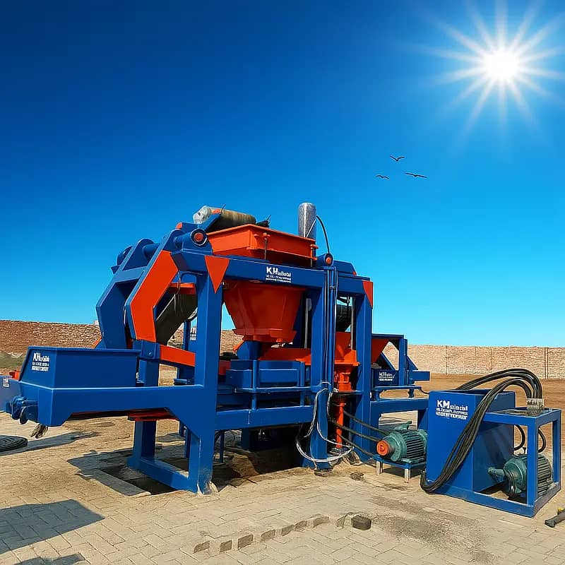 Paver making machine , Tuff tiles machines , construction machine ...