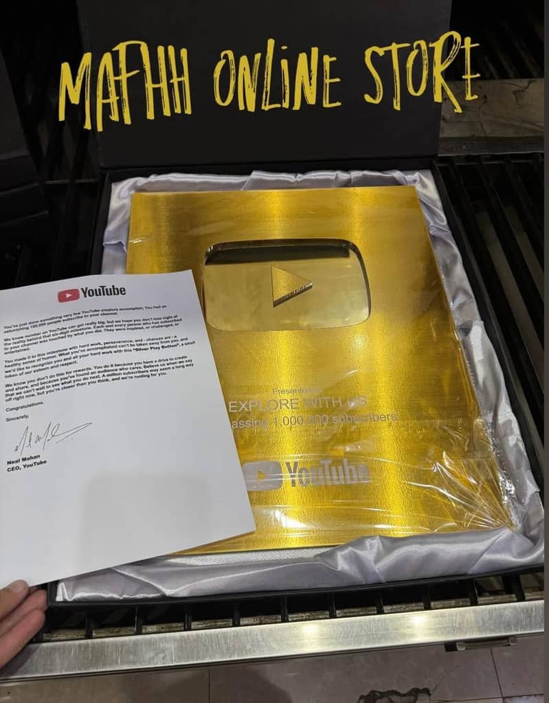 Youtube Play Button - Other Decor Items - 1110901500