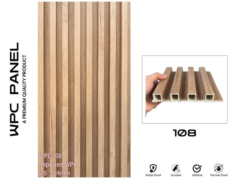 wpvc fluted panel / Media wall/uv sheet - Other Household Items ...