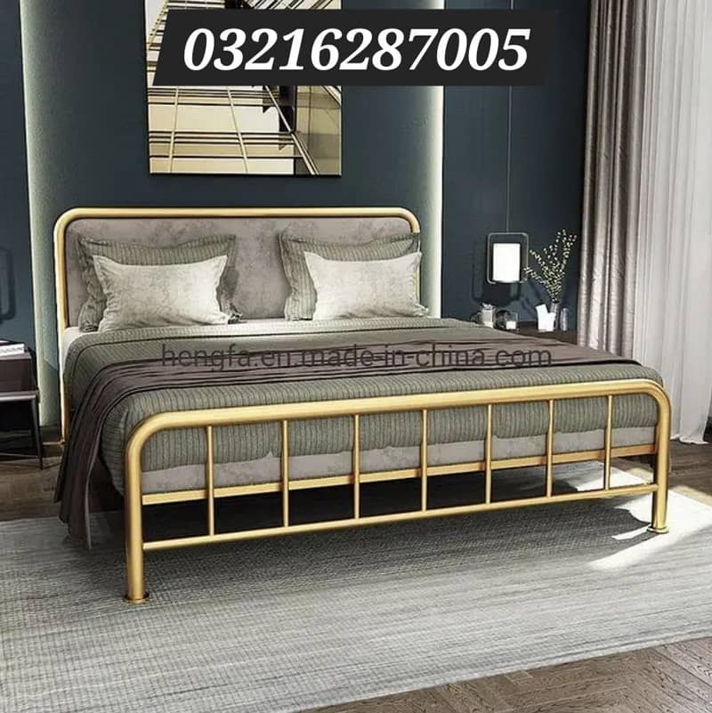Bed Set //Double Bed //Single Bed //Iron Bed // Steel Bed //Furniture ...