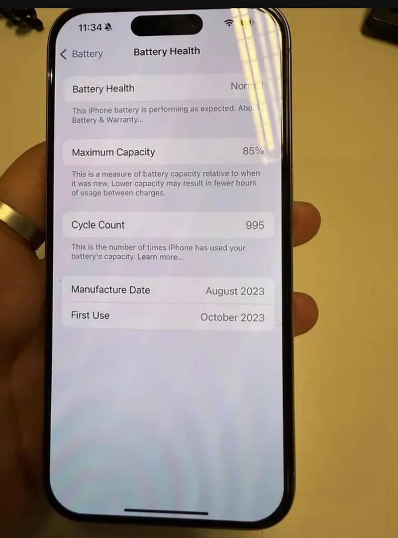 I phone 15 pro titanium grey - Mobile Phones - 1110950565