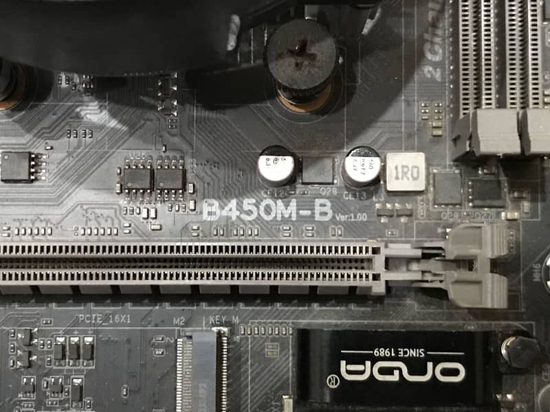 B450m motherboard + Stock Cooler + NVMe slot - Computer Components ...